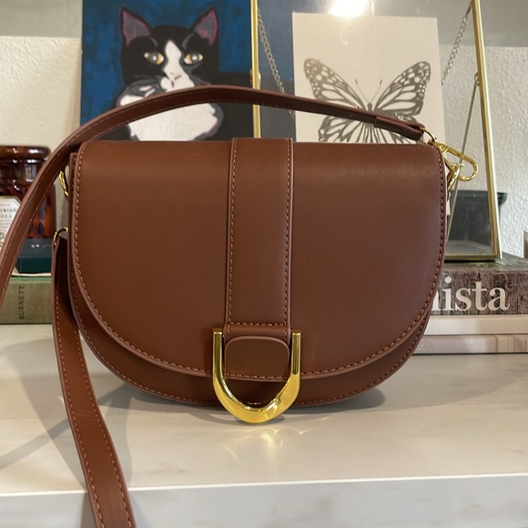 Bags | Tan Shoulder Crossbody Bag | Poshmark